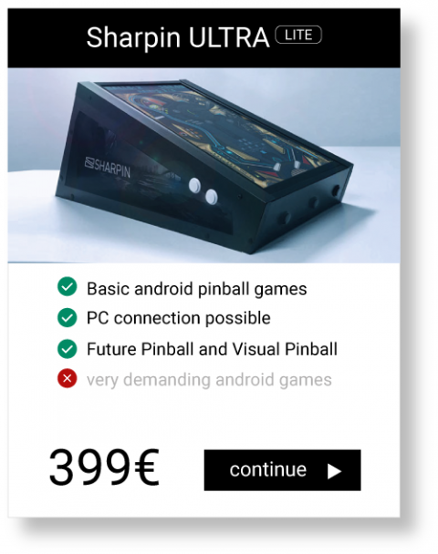 lite-preview | Sharpin Virtual Pinball